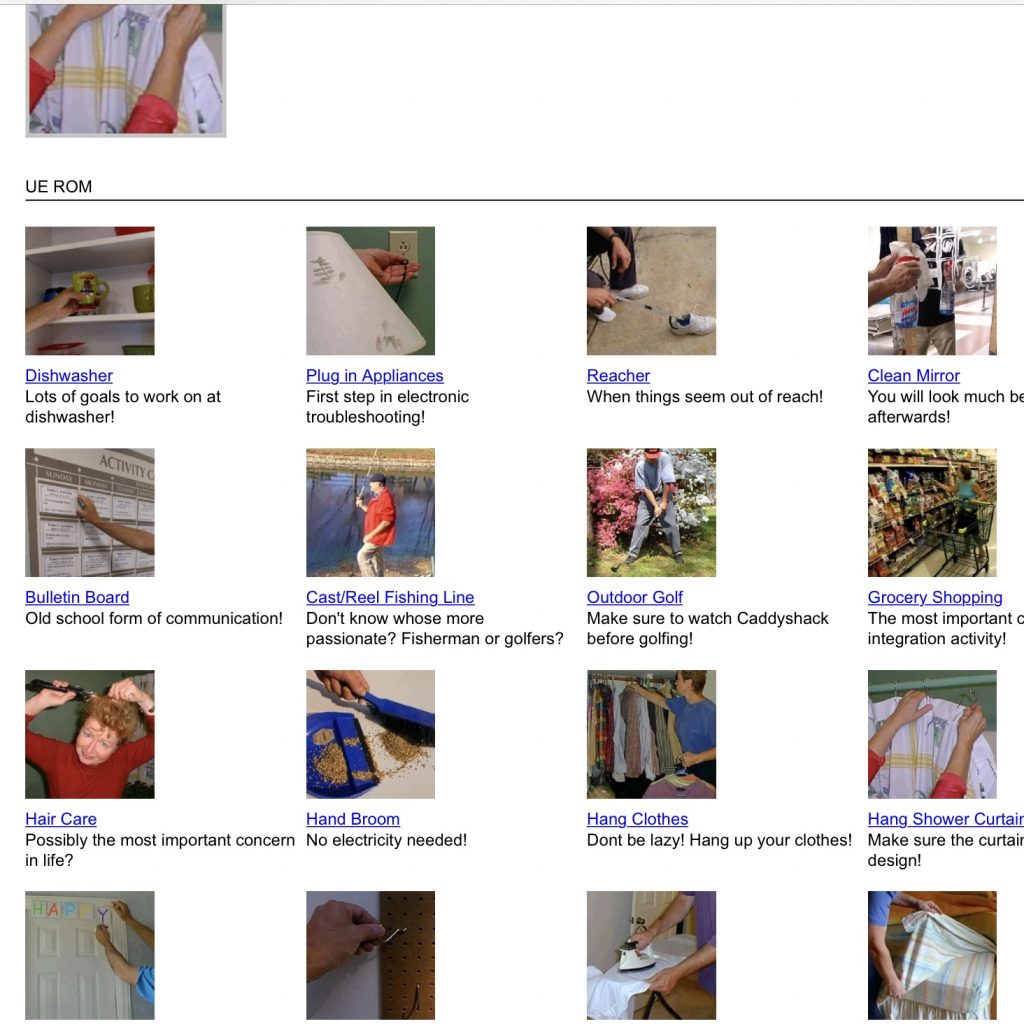 Functional Therapy Activities