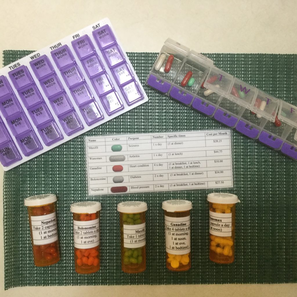 Medication Management Kit – Functional Therapy Activities