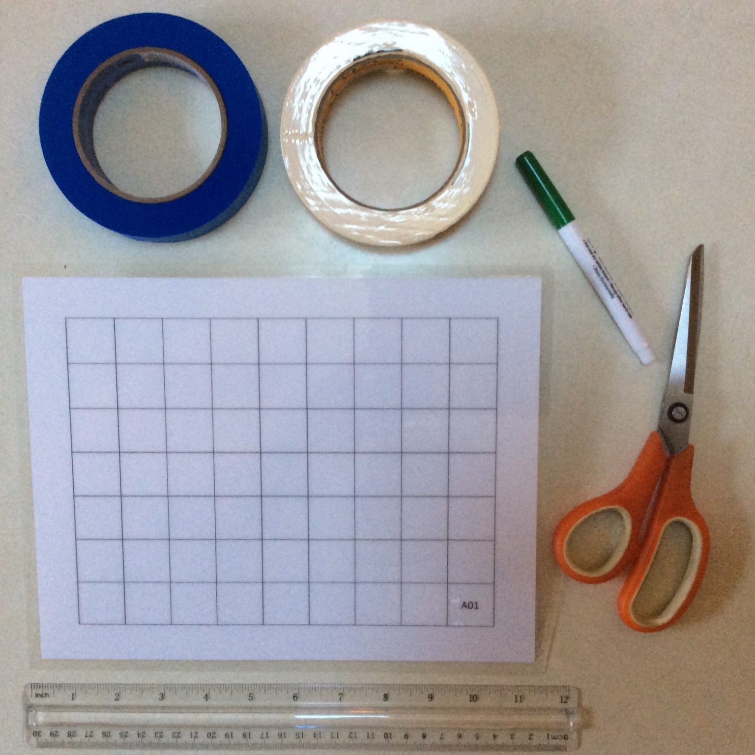 Masking Tape Designs – Functional Therapy Activities